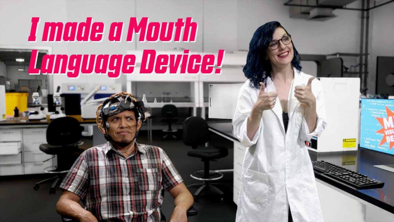 “Mouth Language Device” an ASL Comedy Short | CymaSpace