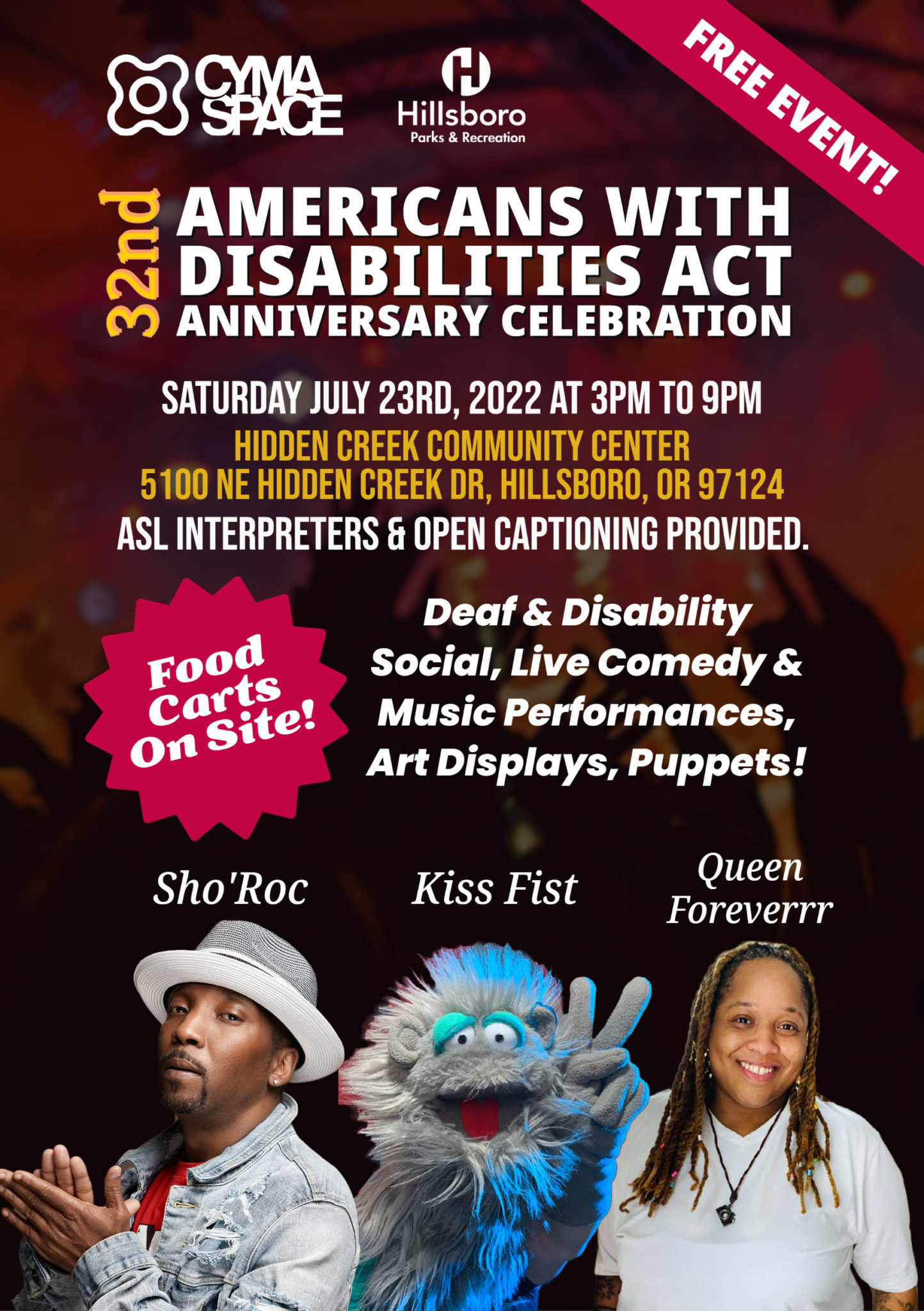 ADA Anniversary Celebration | CymaSpace